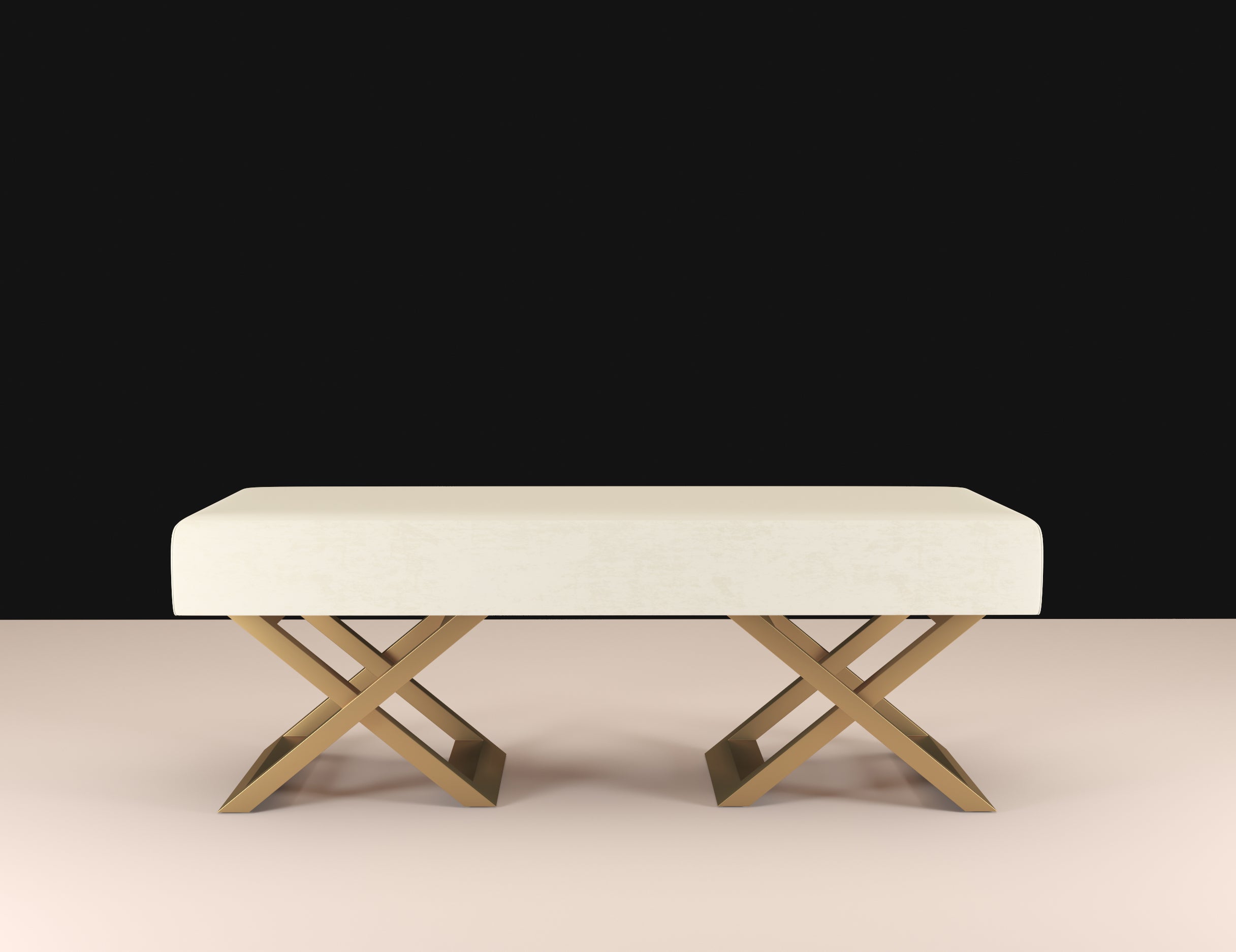Brass Palmer Bench